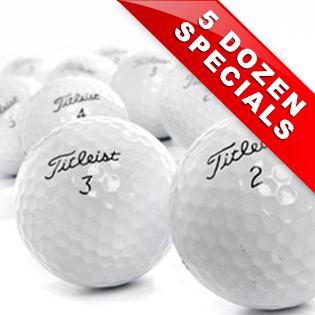 5 Dozen Golf Ball Specials - The Golf Ball Company