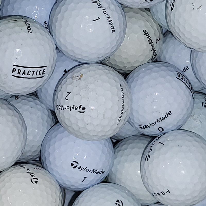 Bulk TaylorMade Mix Practice Range Balls | The Golf Ball Company