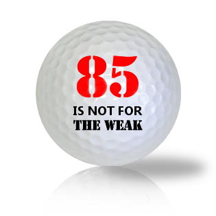 Age Of 85 Golf Balls | The Golf Ball Company