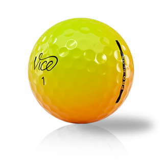 Vice Pro Plus Shade Yellow to Orange | The Golf Ball Company